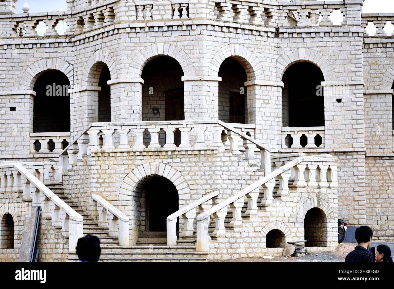 Restoring a stone ruin hi-res stock photography and images - Alamy
