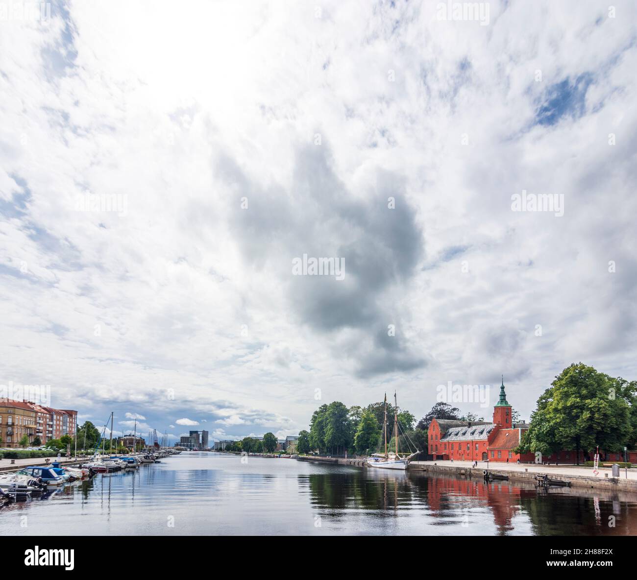 Halmstad castle in hallands lan hi-res stock photography and images - Alamy