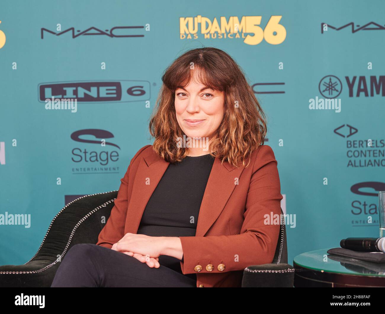 Berlin, Germany. 28th Nov, 2021. Head of the BMG record label Dominique ...