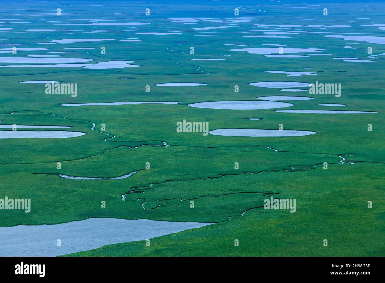 Aerial view of creek hi-res stock photography and images - Alamy