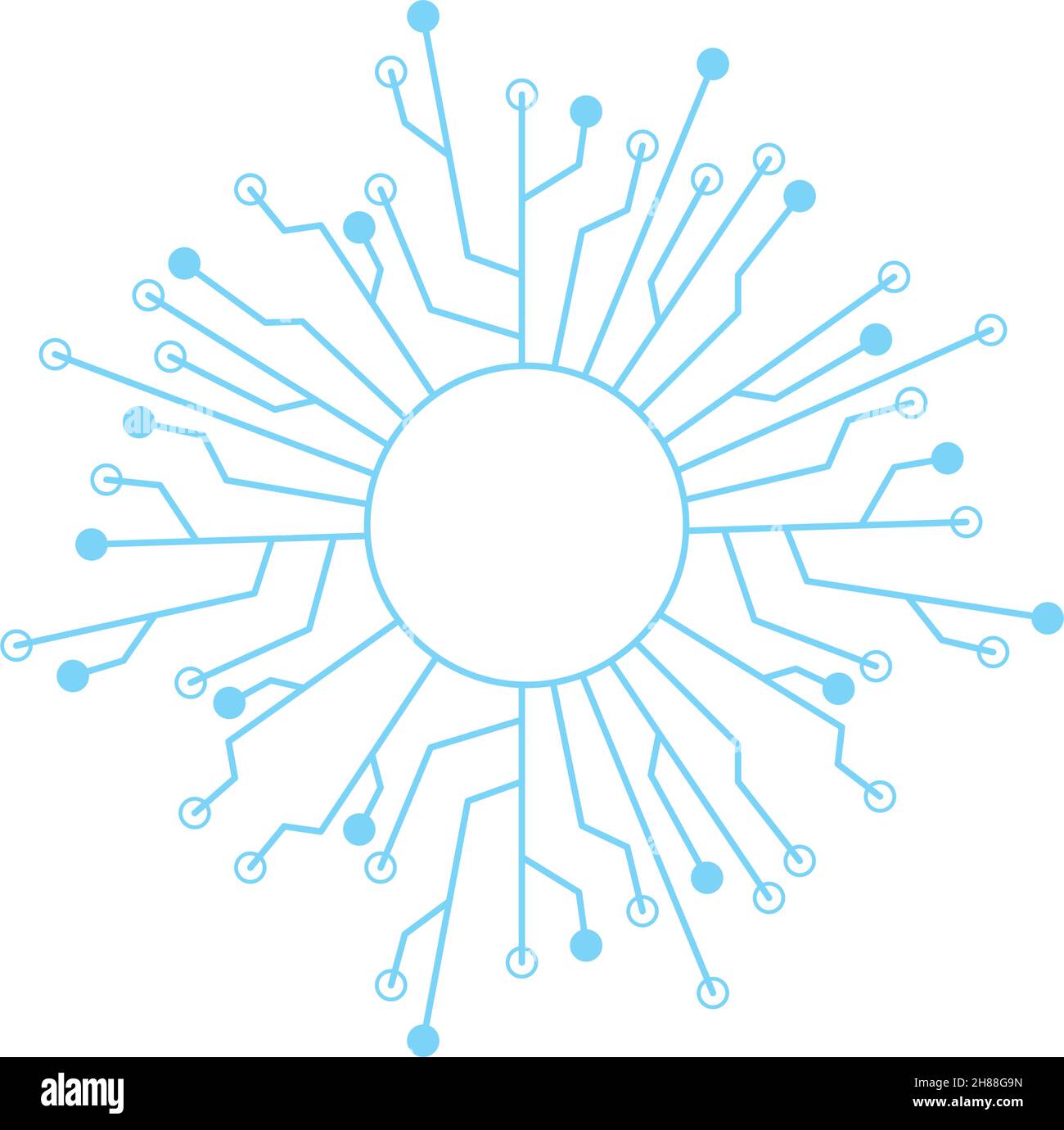 electric circuit design technology icon Stock Vector Image & Art - Alamy