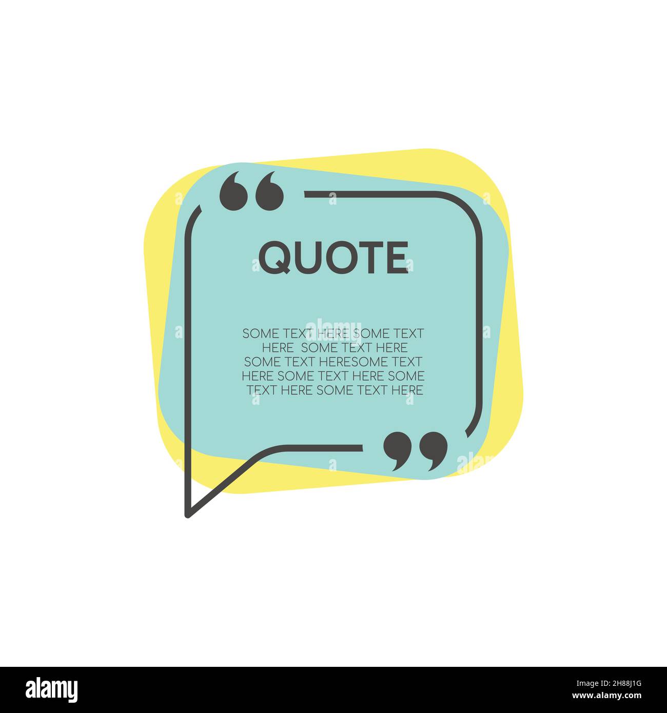 Text box vector vectors hi-res stock photography and images - Alamy