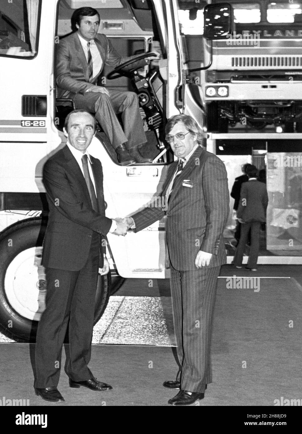 File photo dated 20-10-1980 of Sir Frank Williams (left), founder and ...