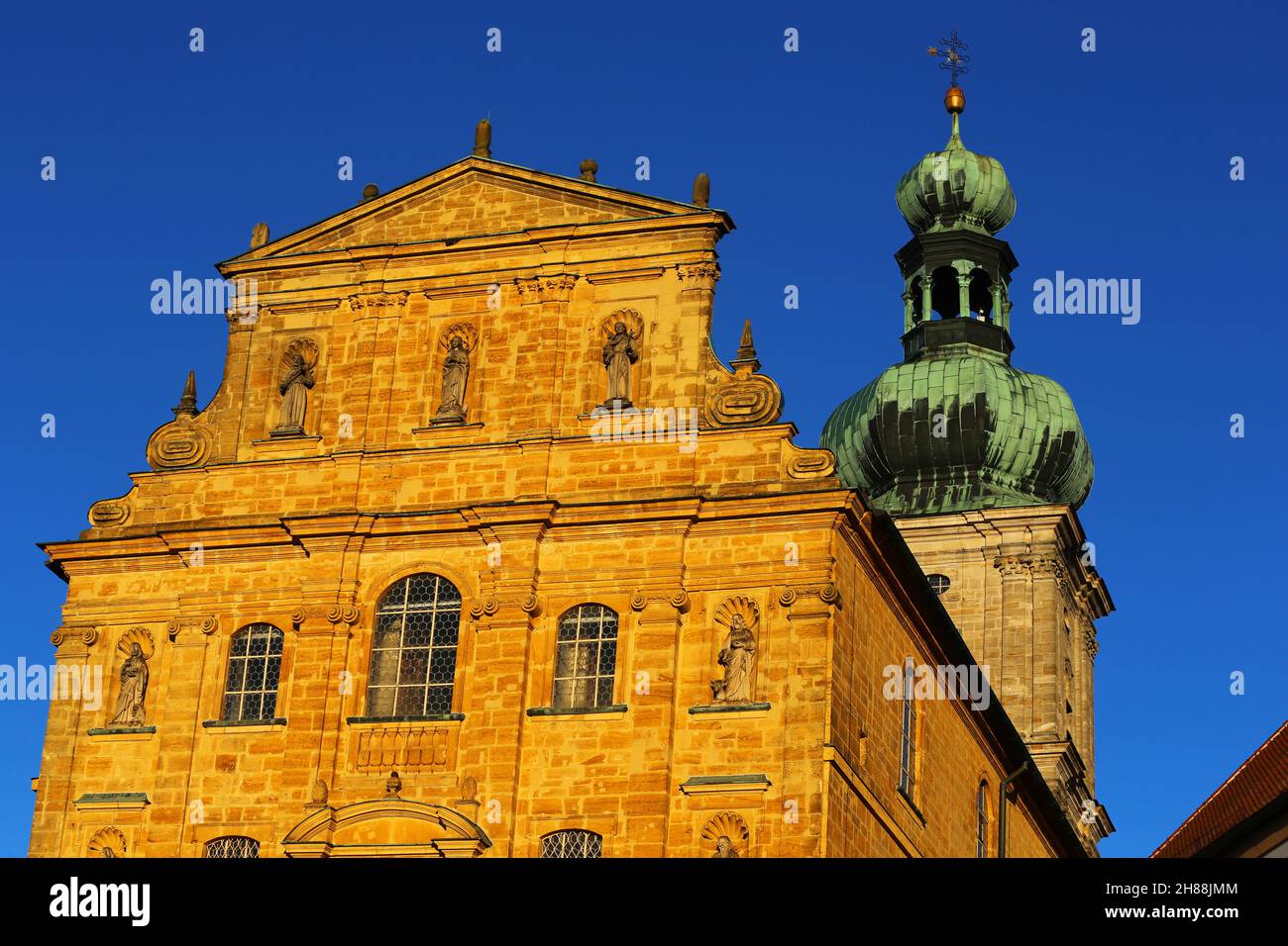 Amberg, Oberpfalz, Bayern, Wallfahrtskirche, Barockkirche, Amberg, ;Maria Hilf, Kirche ...