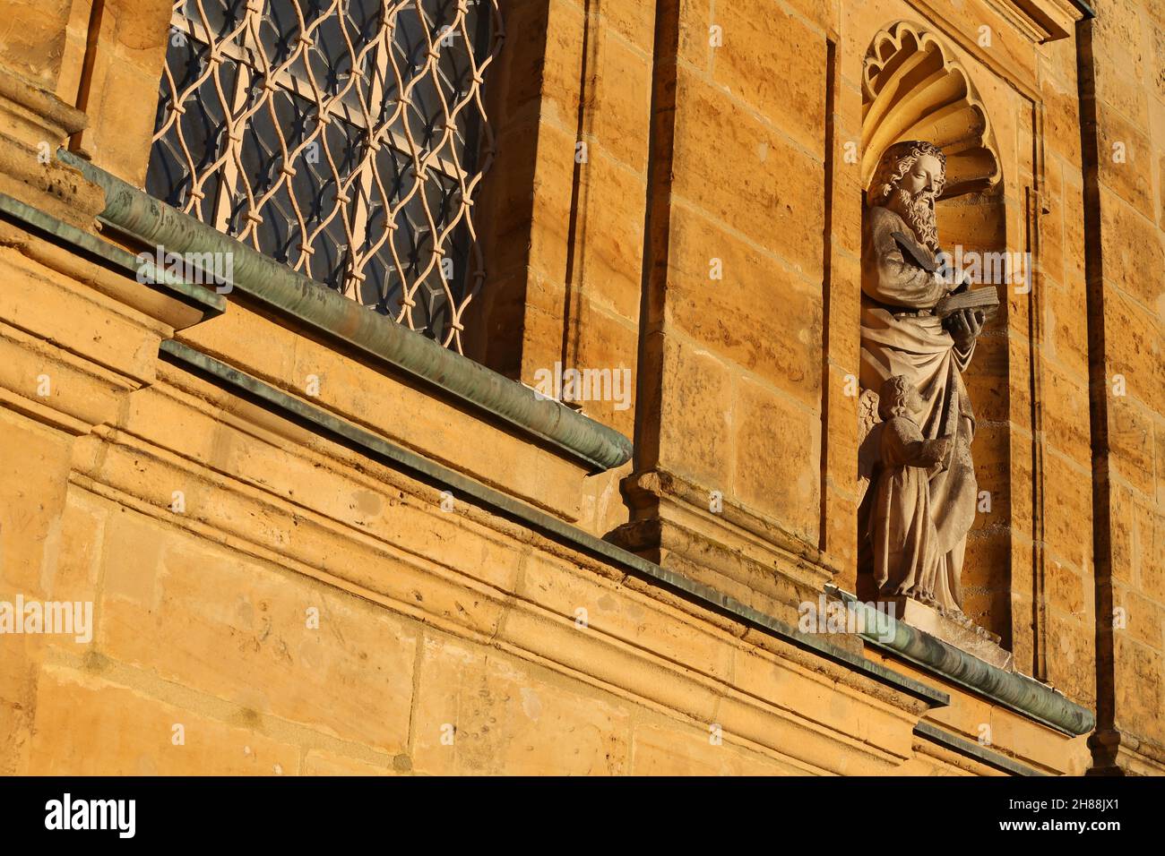 Amberg, Wallfahrtskirche, Barockkirche, Amberg, ;Maria Hilf, Kirche, Bergkirche, Fassade mit ...