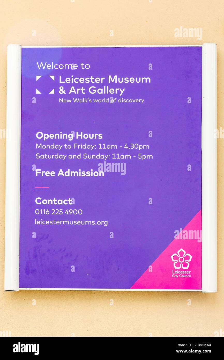 Leicester Museum and Art Gallery Stock Photo - Alamy