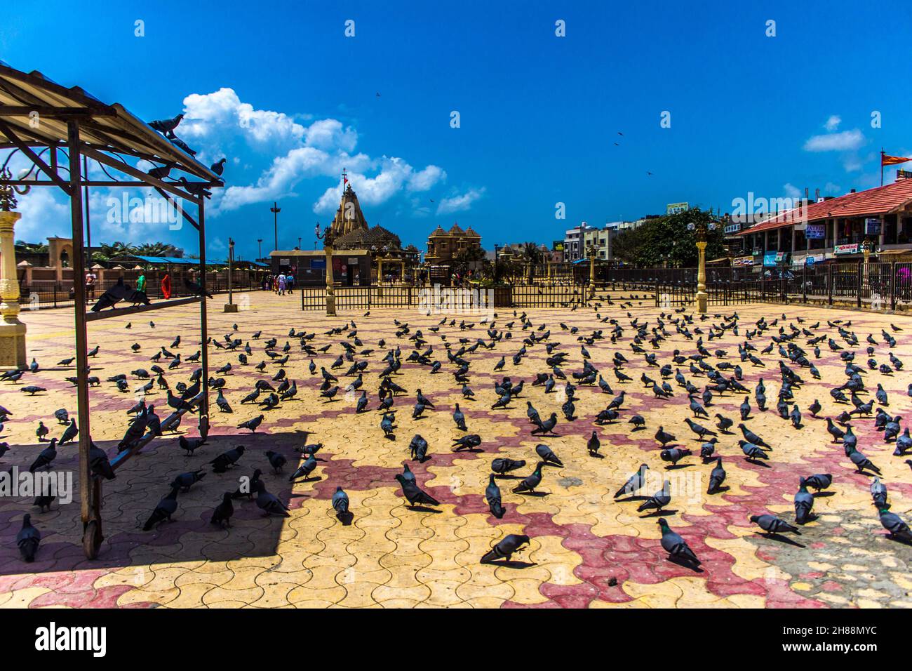 Somnath temple hi-res stock photography and images - Alamy