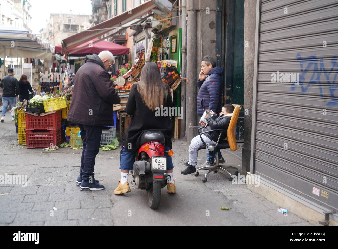 people in napoli Stock Photo - Alamy