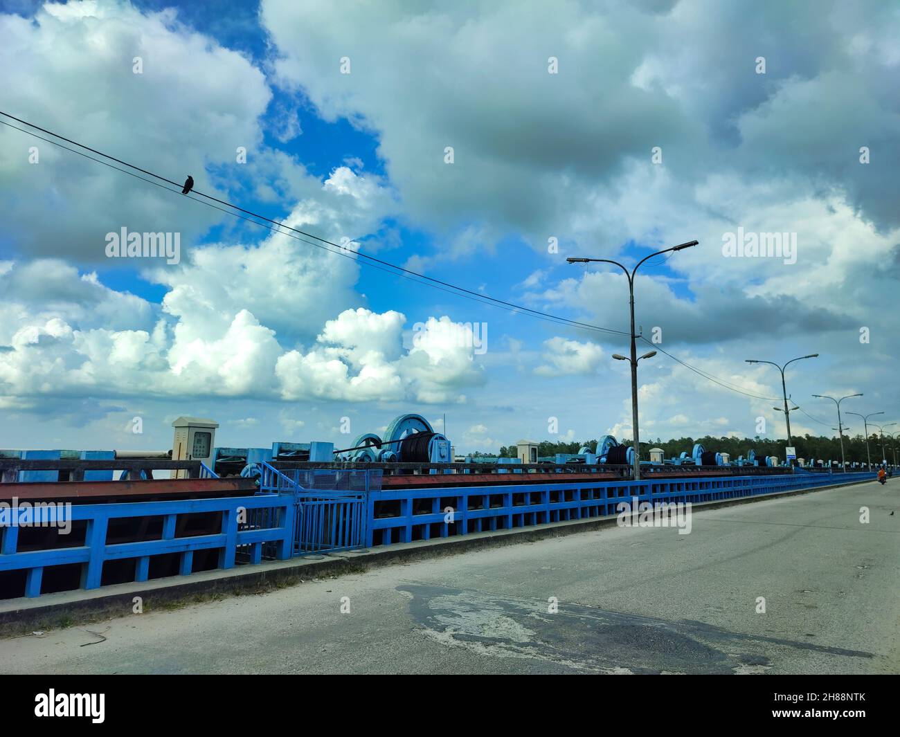 Aerial view of padma bridge hi-res stock photography and images - Alamy