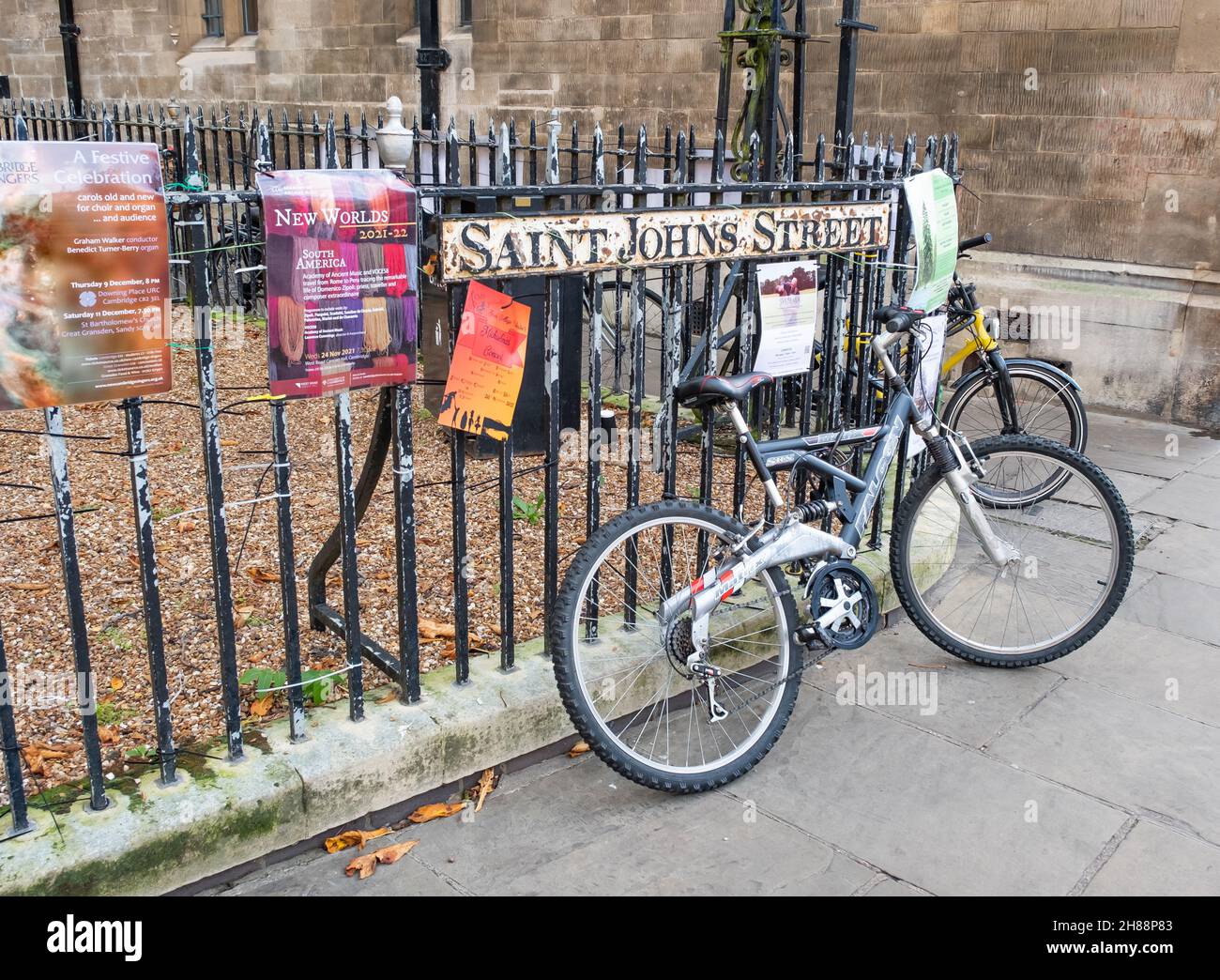 Cambridge, UK – November 18 2021. Events, plays, performances and ...