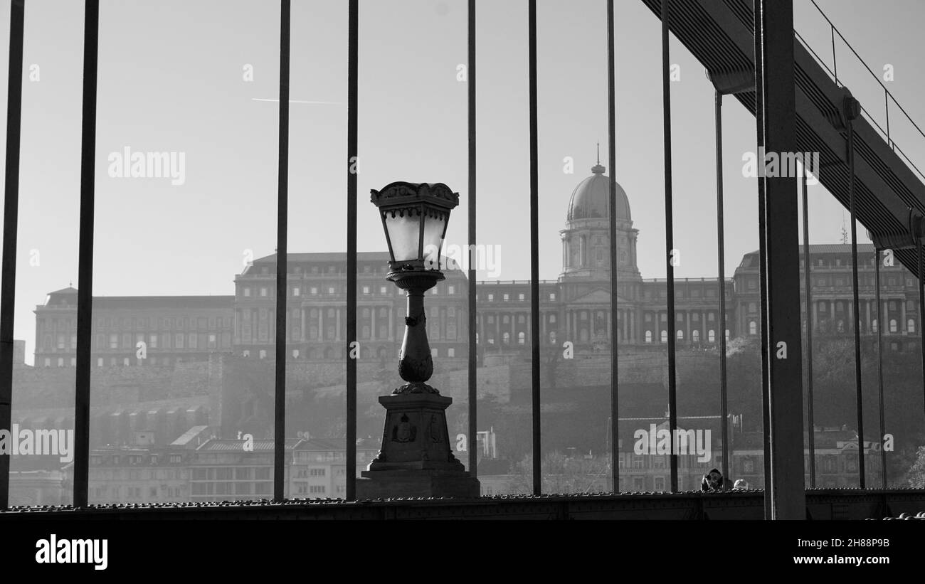 Budapest king castel Stock Photo - Alamy