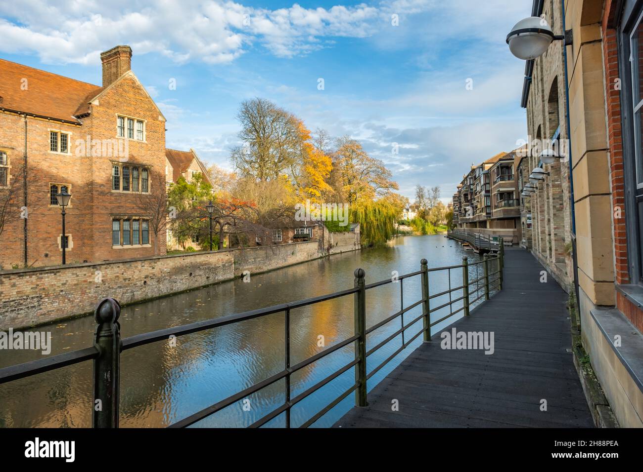 Silver street bridge cambridge hi-res stock photography and images - Alamy