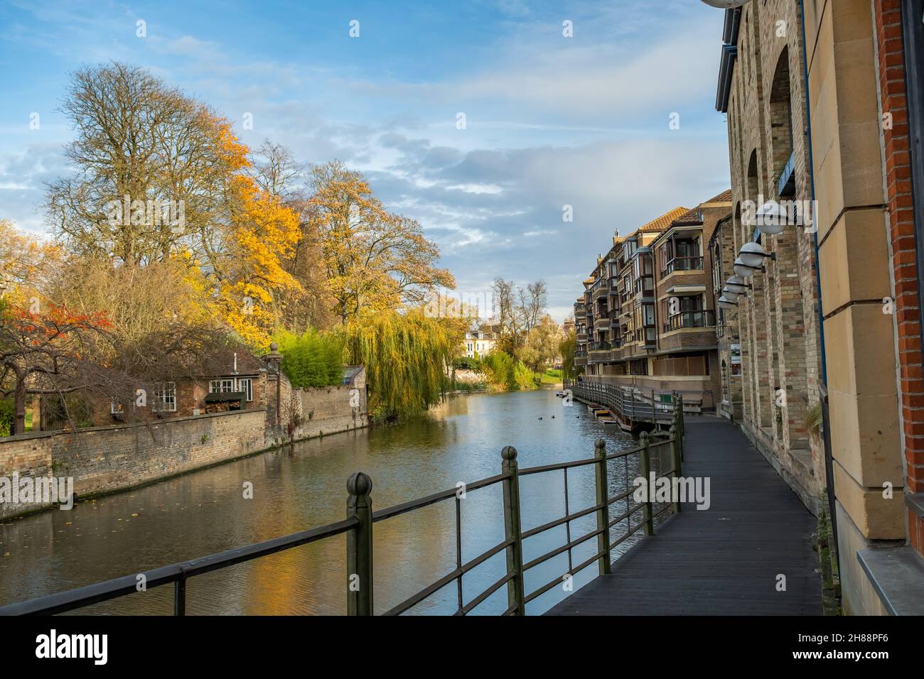 Silver Street Bridge Cambridge High Resolution Stock Photography and ...