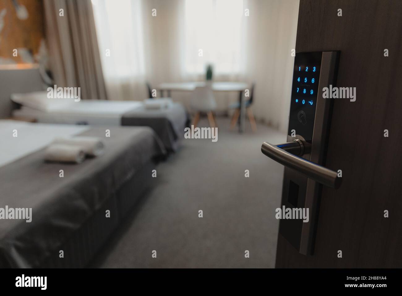 Interior shot hotel room hi-res stock photography and images - Alamy