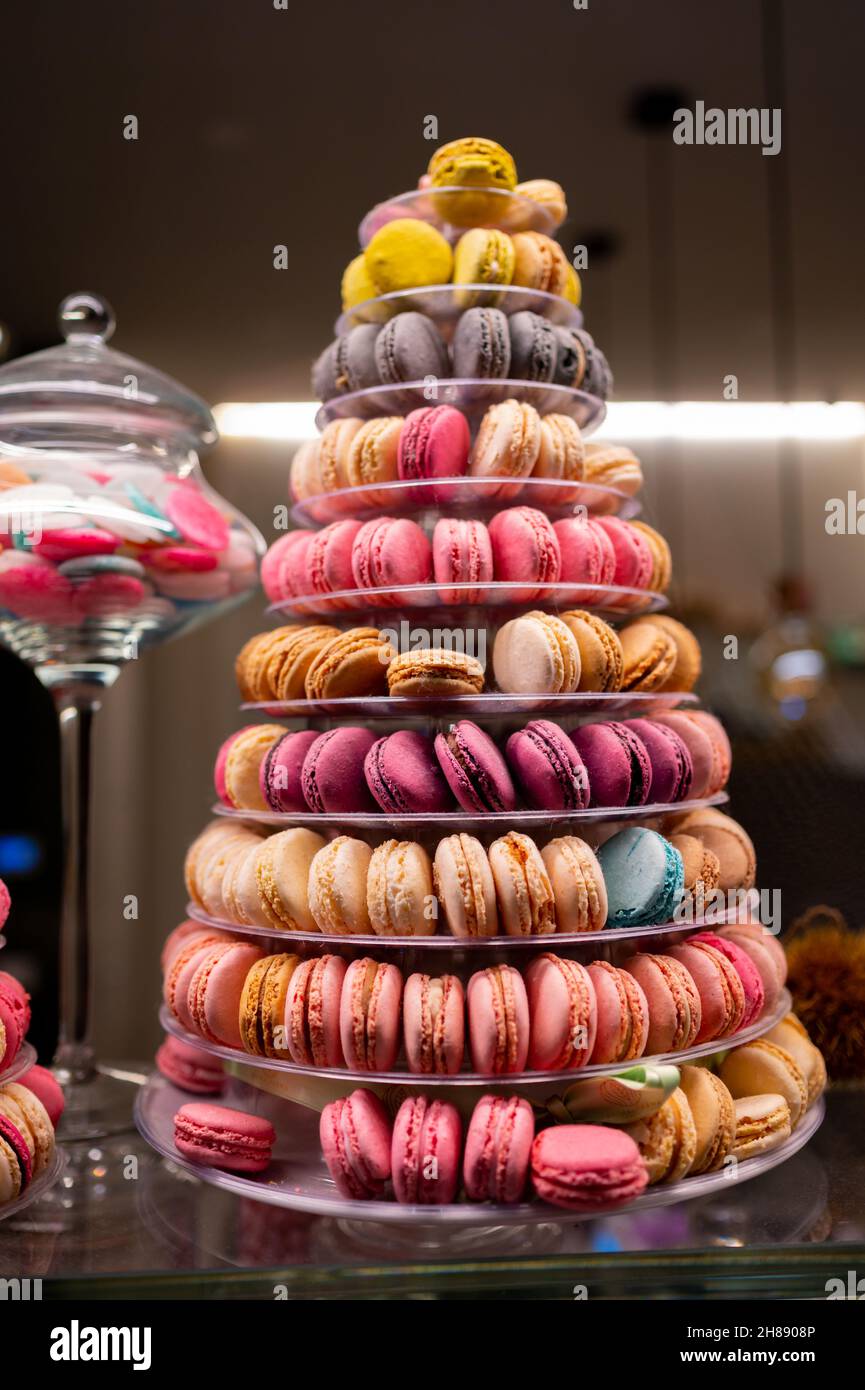 French Macarons Display