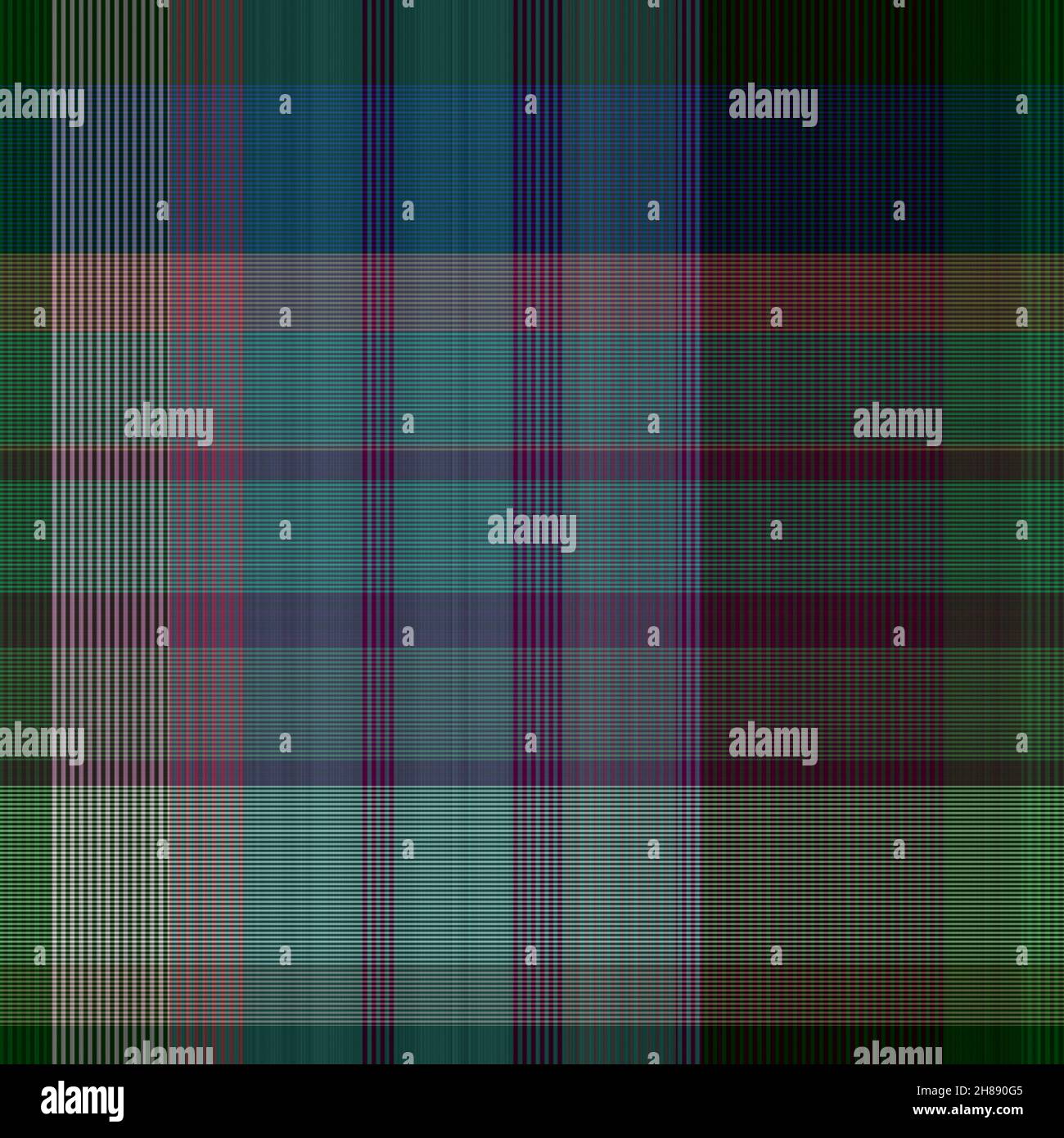 Seamless madras patchwork plaid cotton pattern. Tileable quilting ...