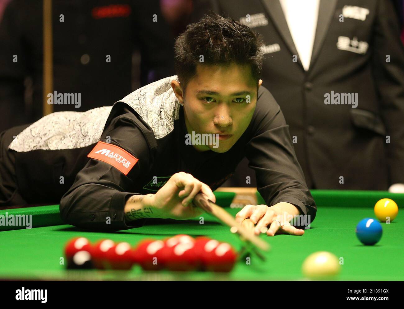Yupeng Cao during five of the Cazoo UK Championship at the York ...