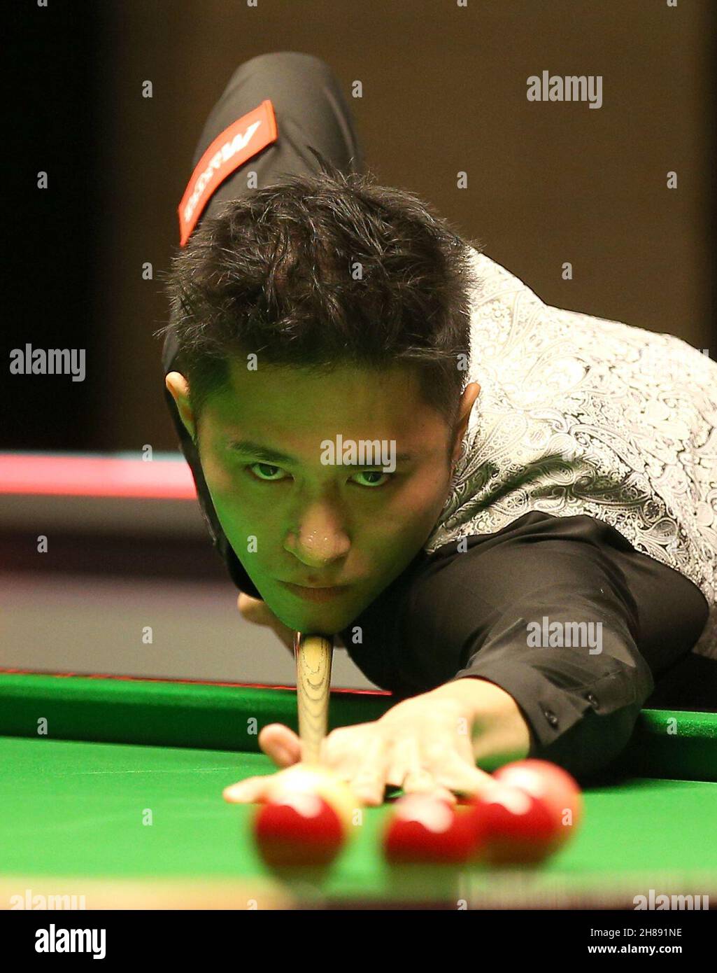 Yupeng Cao during five of the Cazoo UK Championship at the York ...