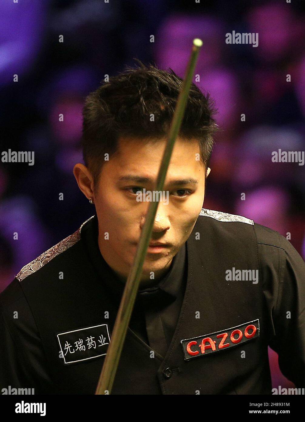 Yupeng Cao during five of the Cazoo UK Championship at the York ...