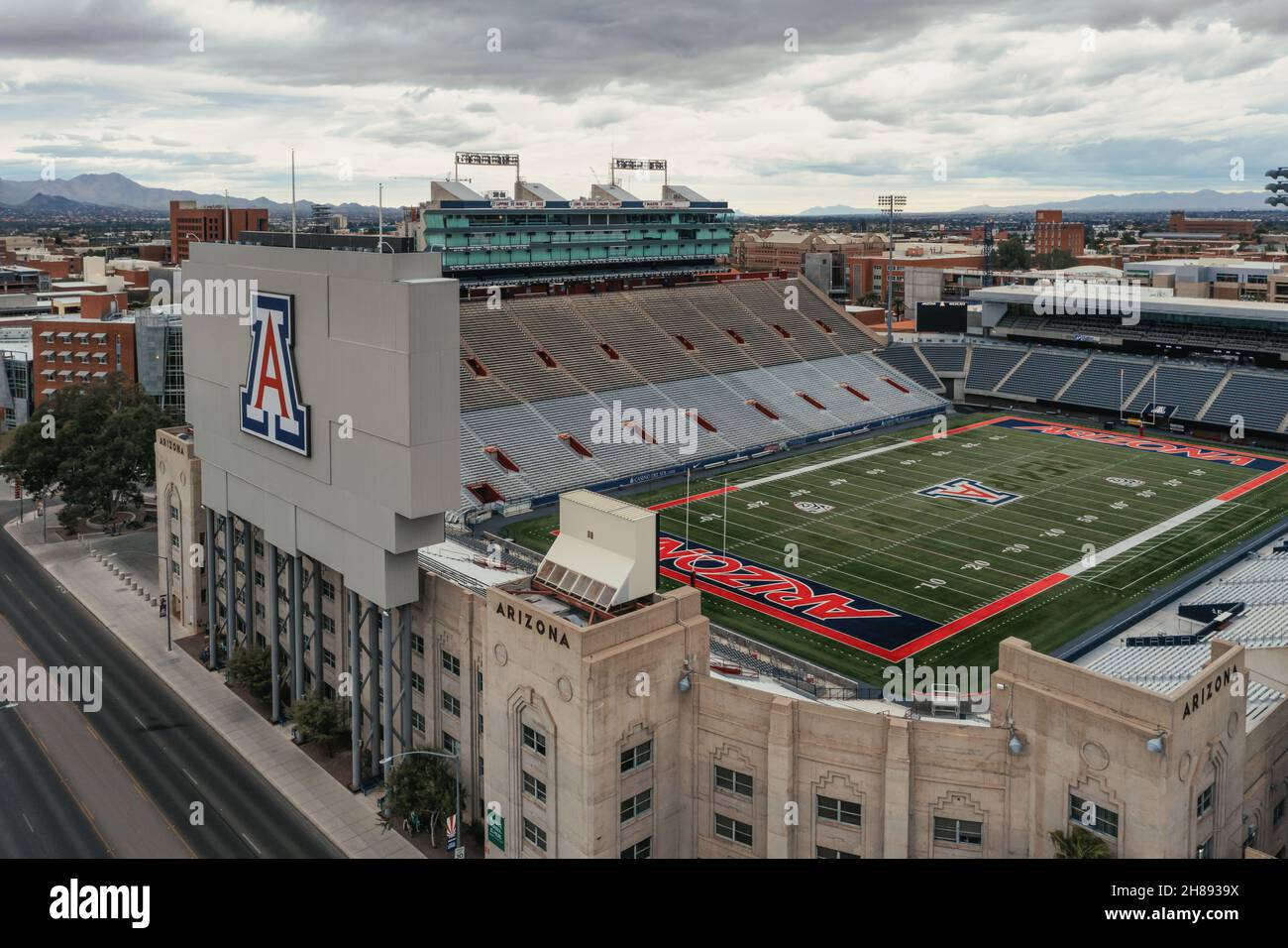 The University Of Arizona Stadium In Tucson, AZ Stock Photo - Alamy