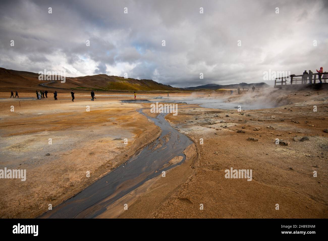 Hverarond Geothermal Pools Stock Photo - Alamy