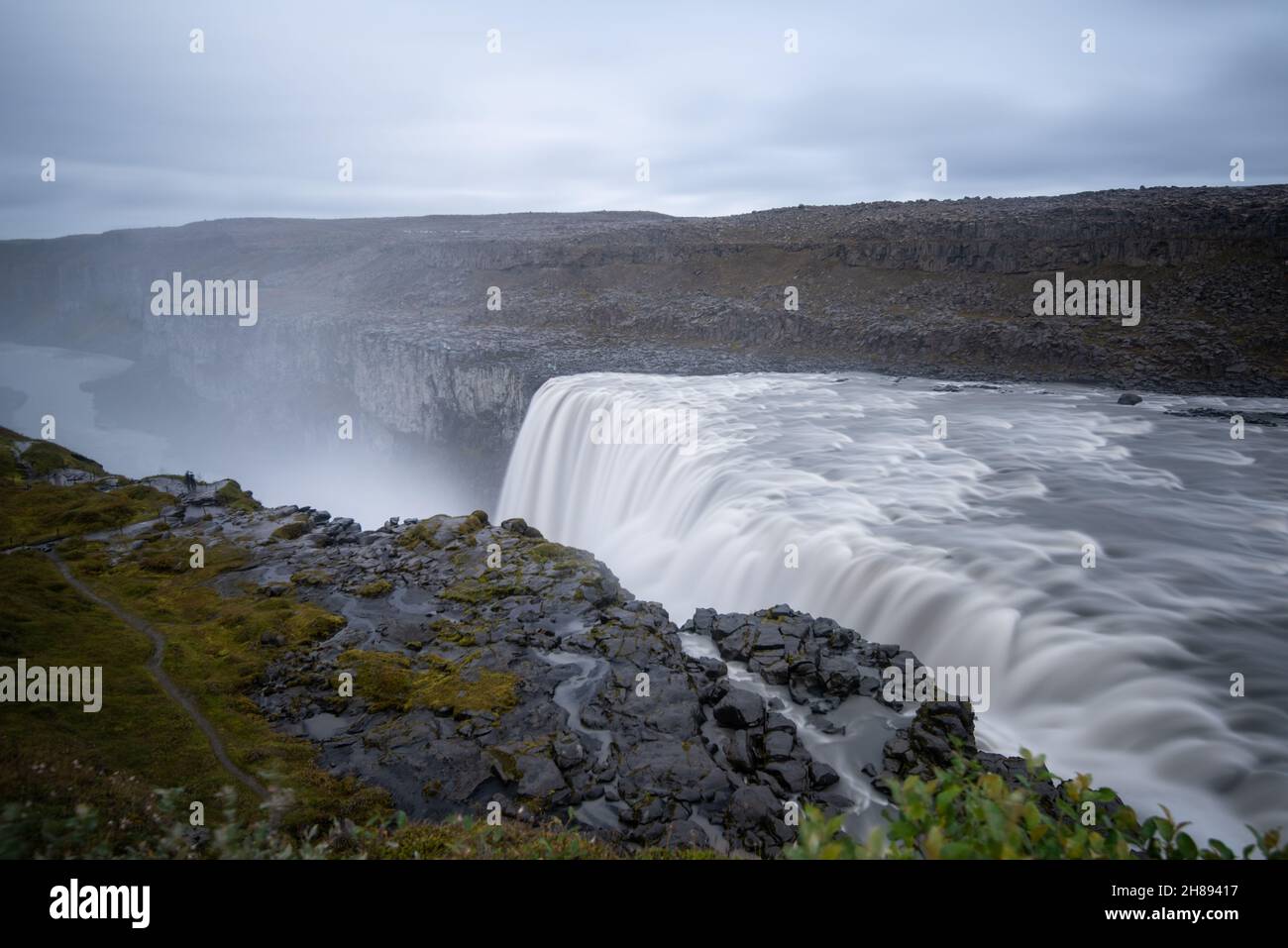 Dettifoss europe largest waterfall hi-res stock photography and images ...