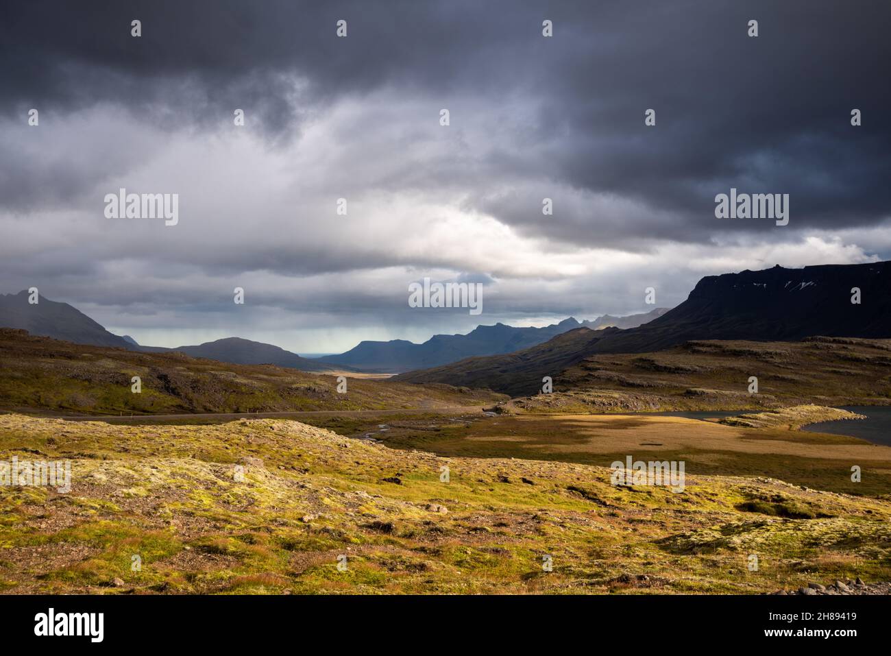 Dramatic icelandic landscape Stock Photo - Alamy