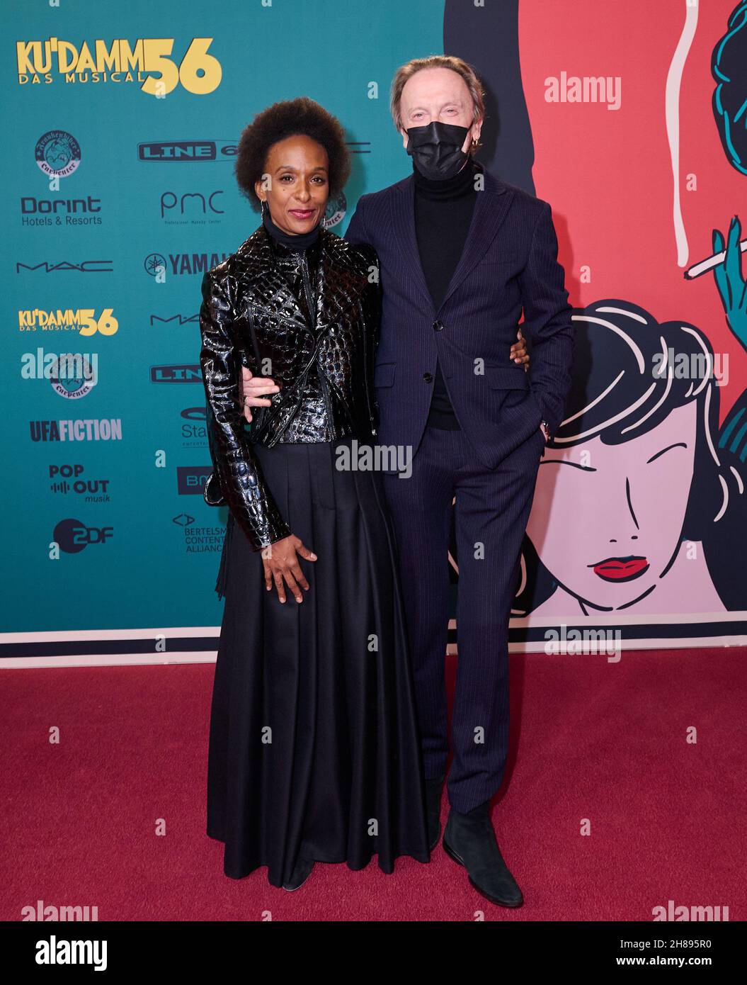 Berlin, Germany. 28th Nov, 2021. Marius Müller-Westernhagen and his ...