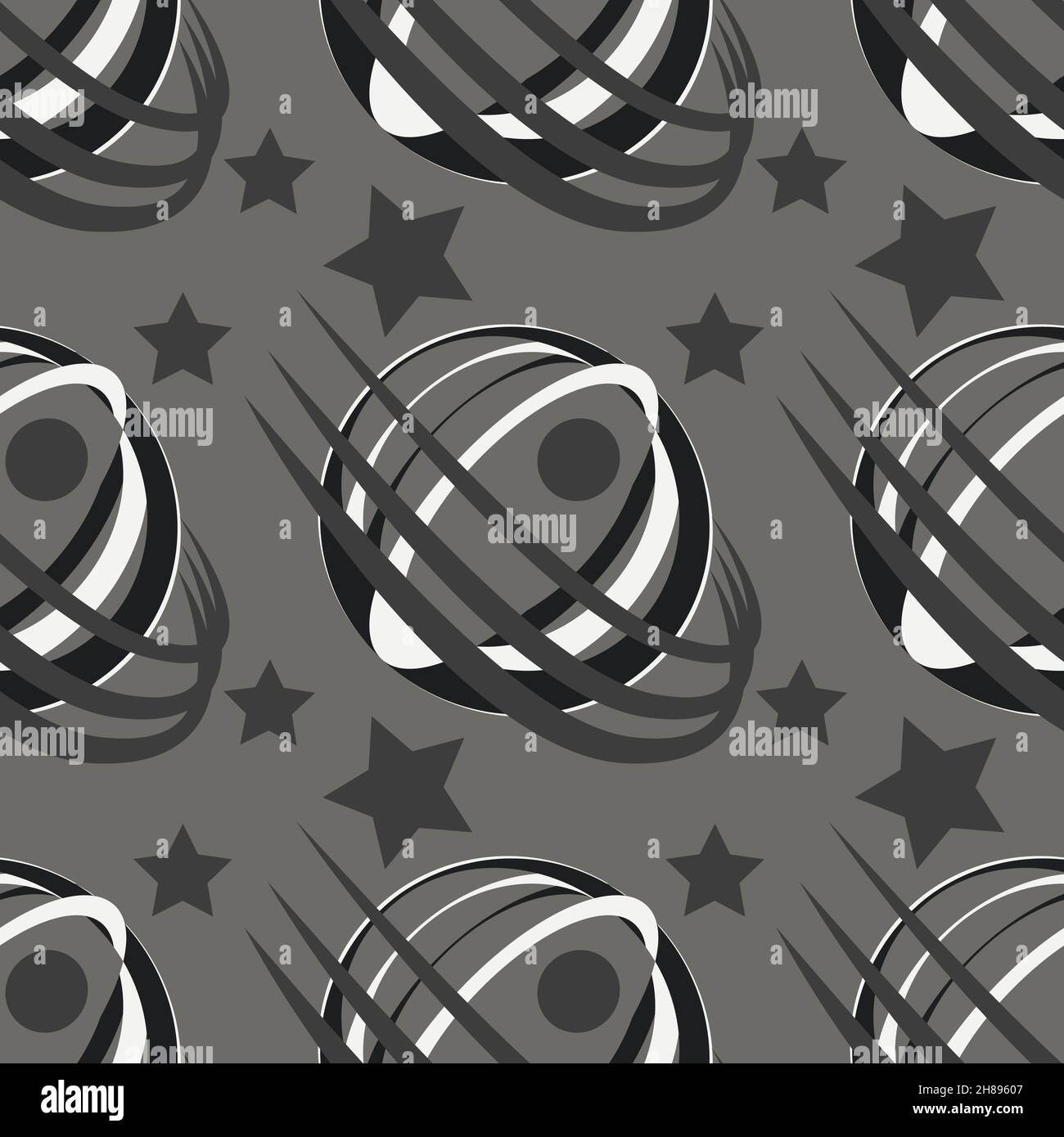 Seamless pattern, infinite texture - Illustration on a square ...