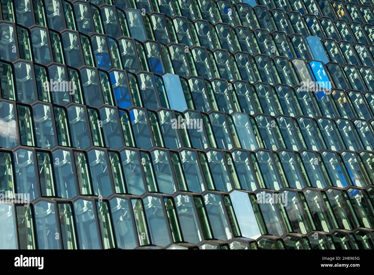 Interior of the harpa concert hall hi-res stock photography and images ...