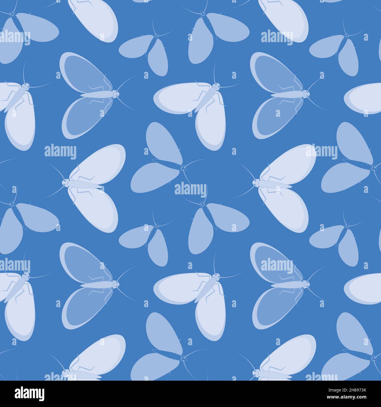 Seamless pattern, endless texture - Illustration on a square background ...