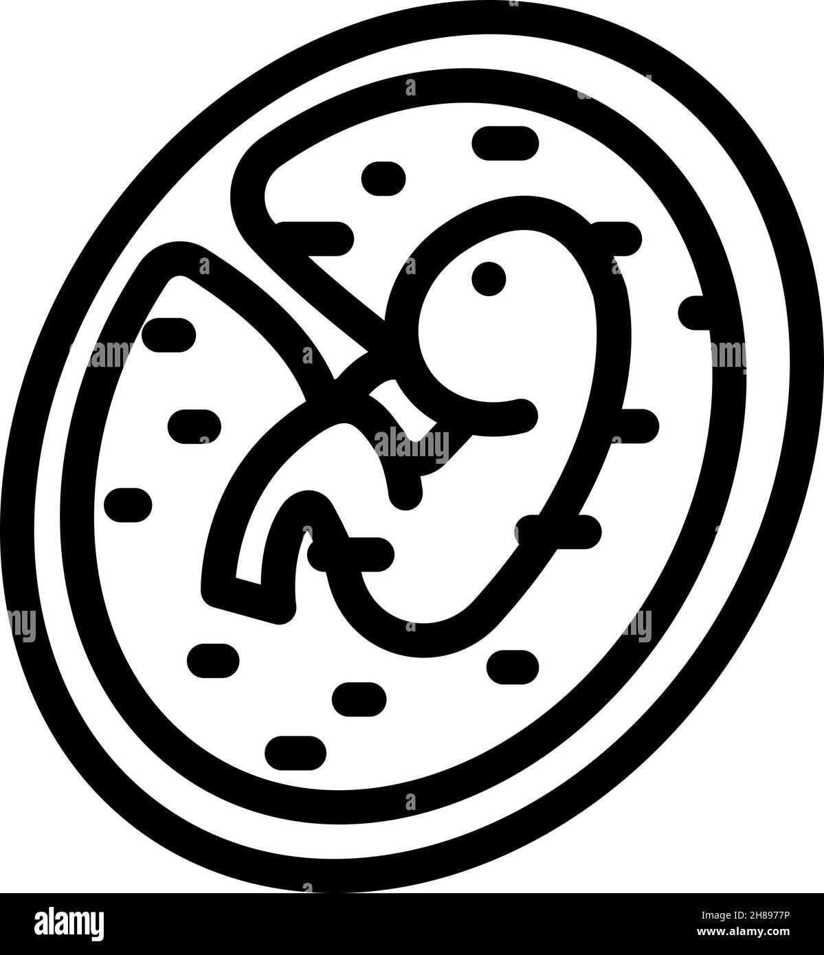 pregnancy woman line icon vector illustration Stock Vector Image & Art ...