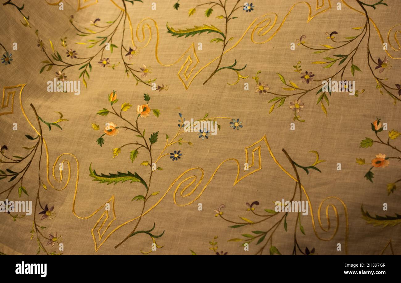 Fabric flowers pattern hi-res stock photography and images - Alamy