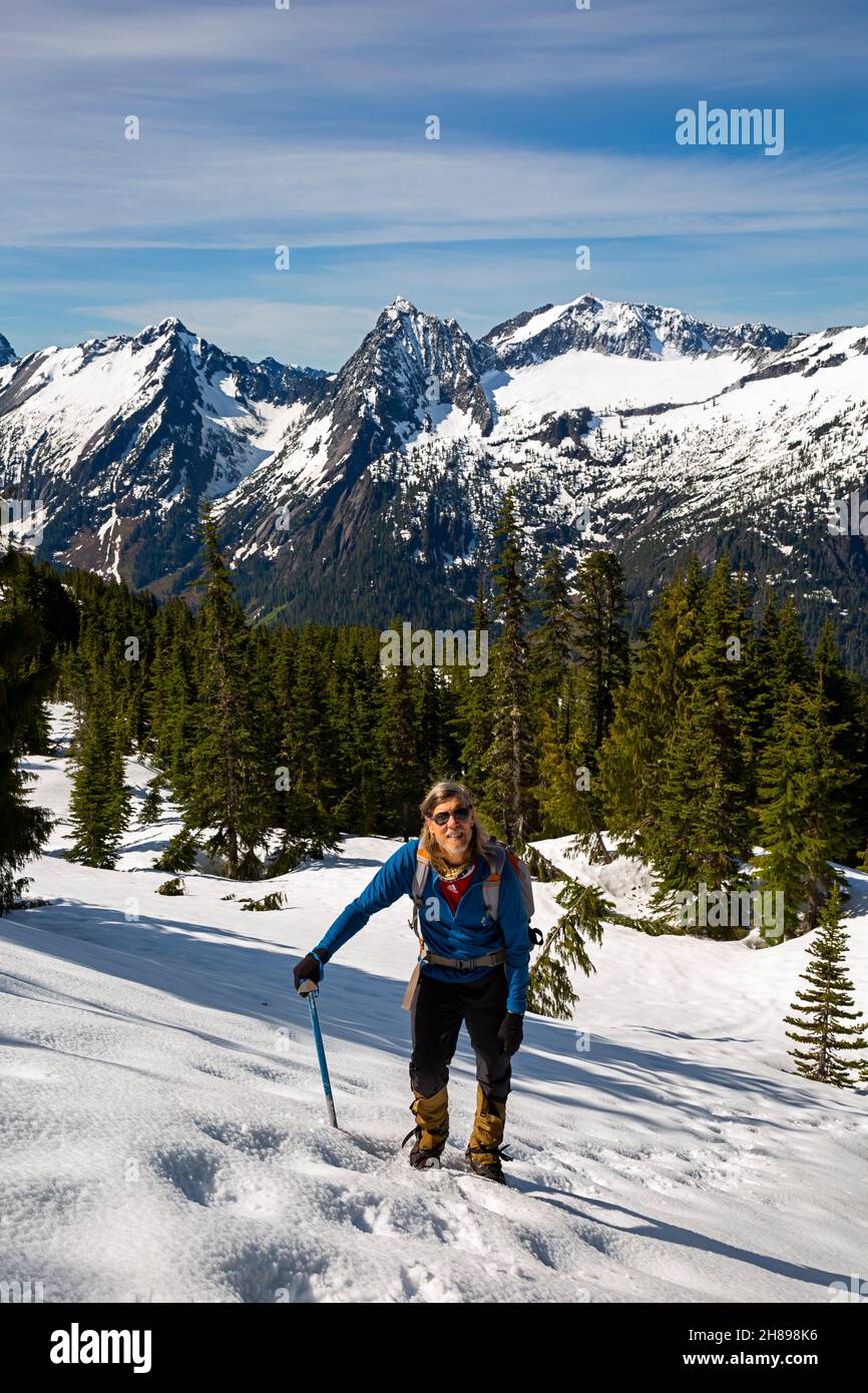 Mount dickerman trail hi-res stock photography and images - Alamy