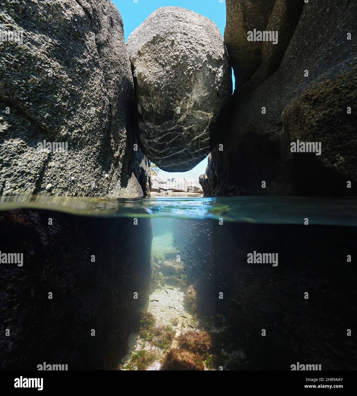 Under water on stones hi-res stock photography and images - Alamy