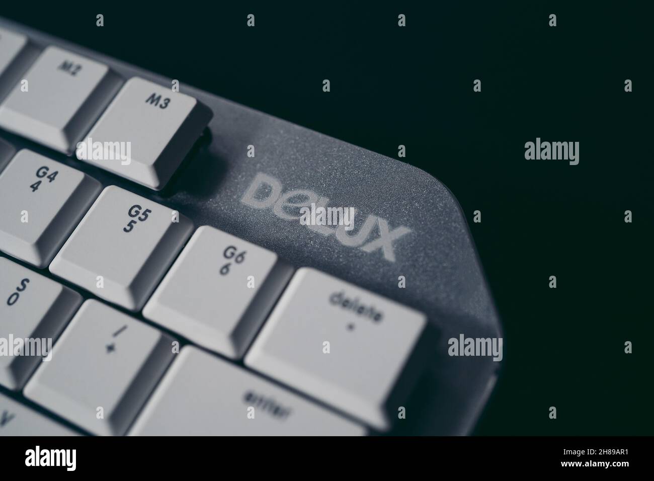 London, UK - 2021.11.27: Product close-up shot of Delux T11 Designer ...