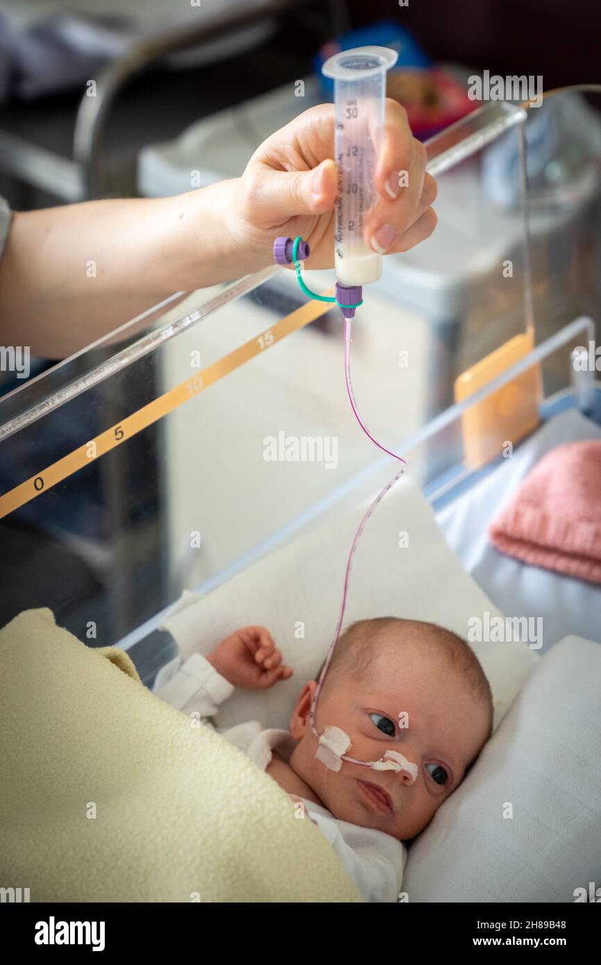 Nasogastric tube feeding hi-res stock photography and images - Alamy