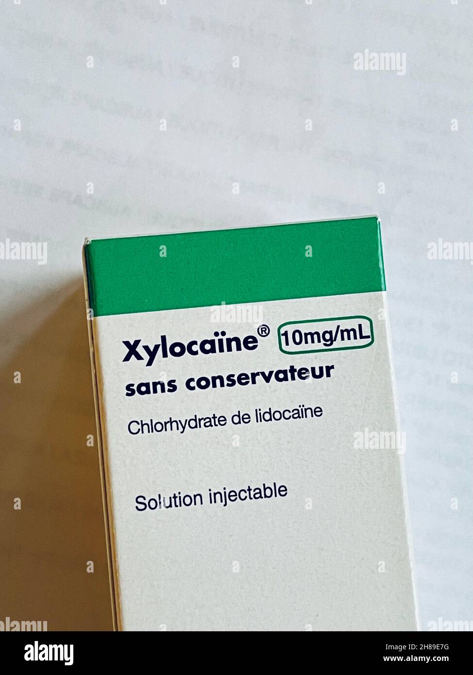 Xylocaine hi-res stock photography and images - Alamy