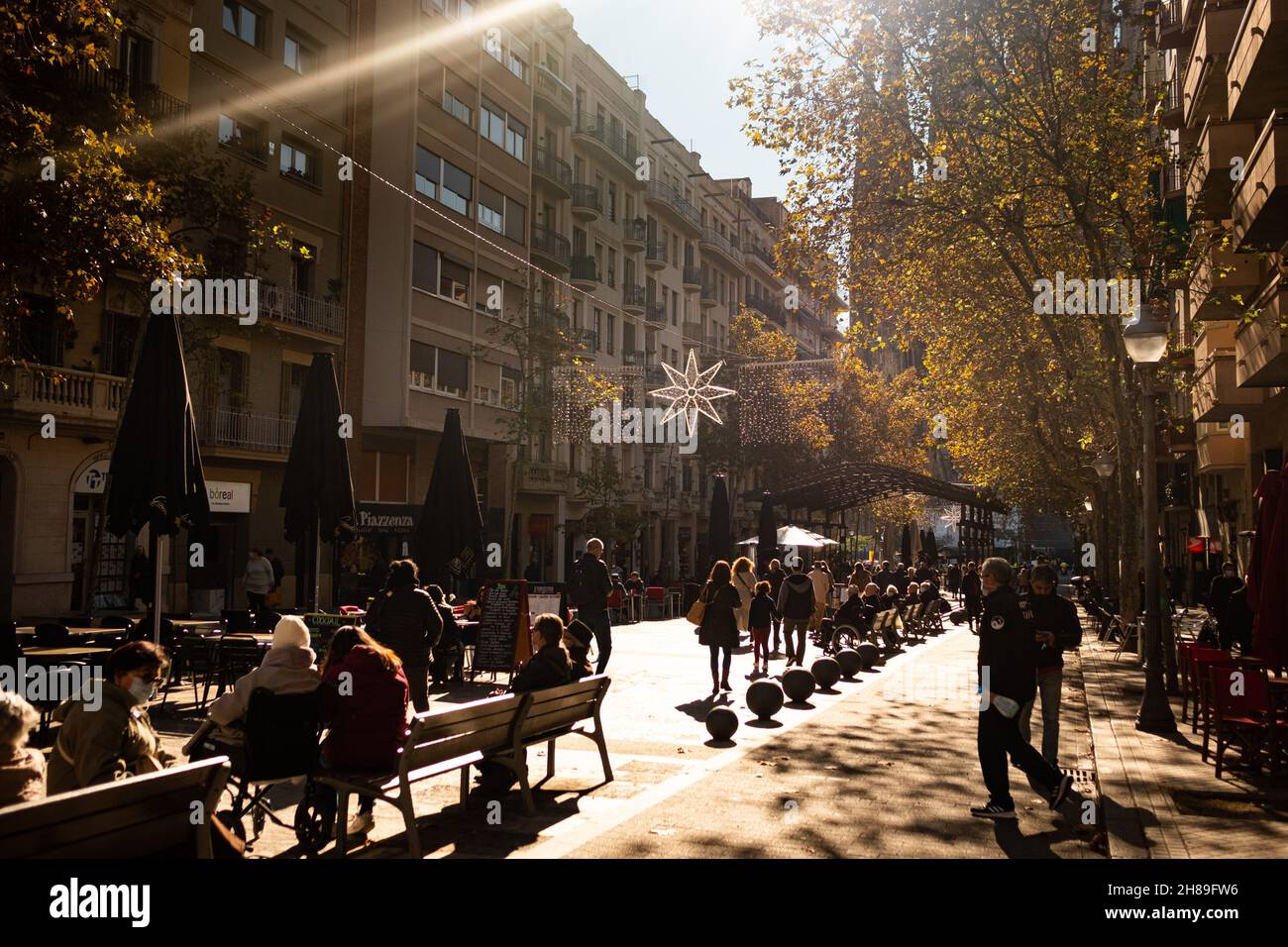 Avinguda gaudí barcelona hi-res stock photography and images - Alamy
