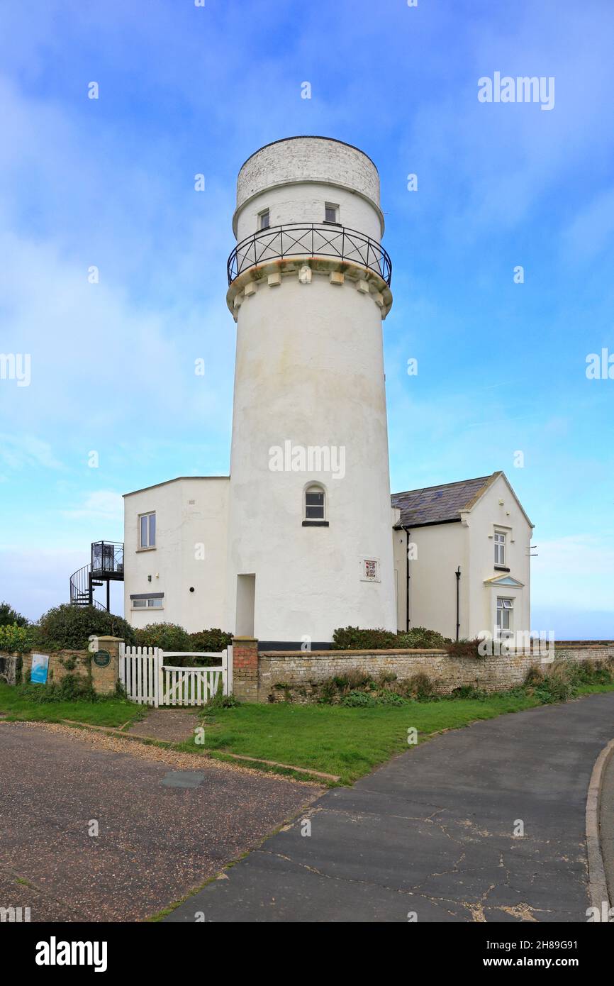 Old Hunstanton lighthouse, Norfolk, England, UK Stock Photo - Alamy