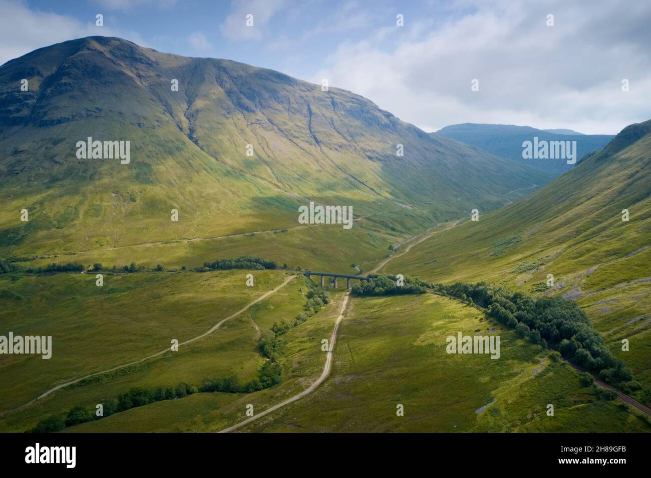 West Highland Way walk path through Highlands Scotland Stock Photo - Alamy