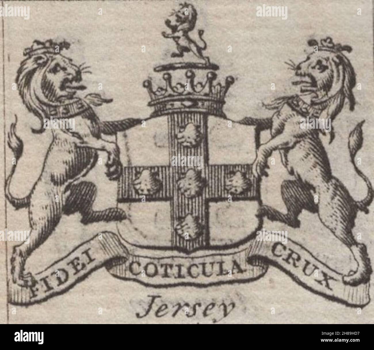 antique 18th century engraving heraldy coats of arms, English Earls ...