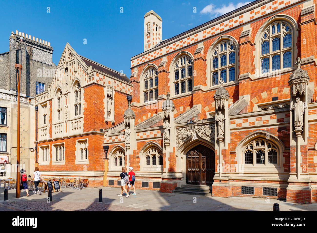 Cambridge, United Kingdom, July 23, 2019: Old Divinity School, College ...