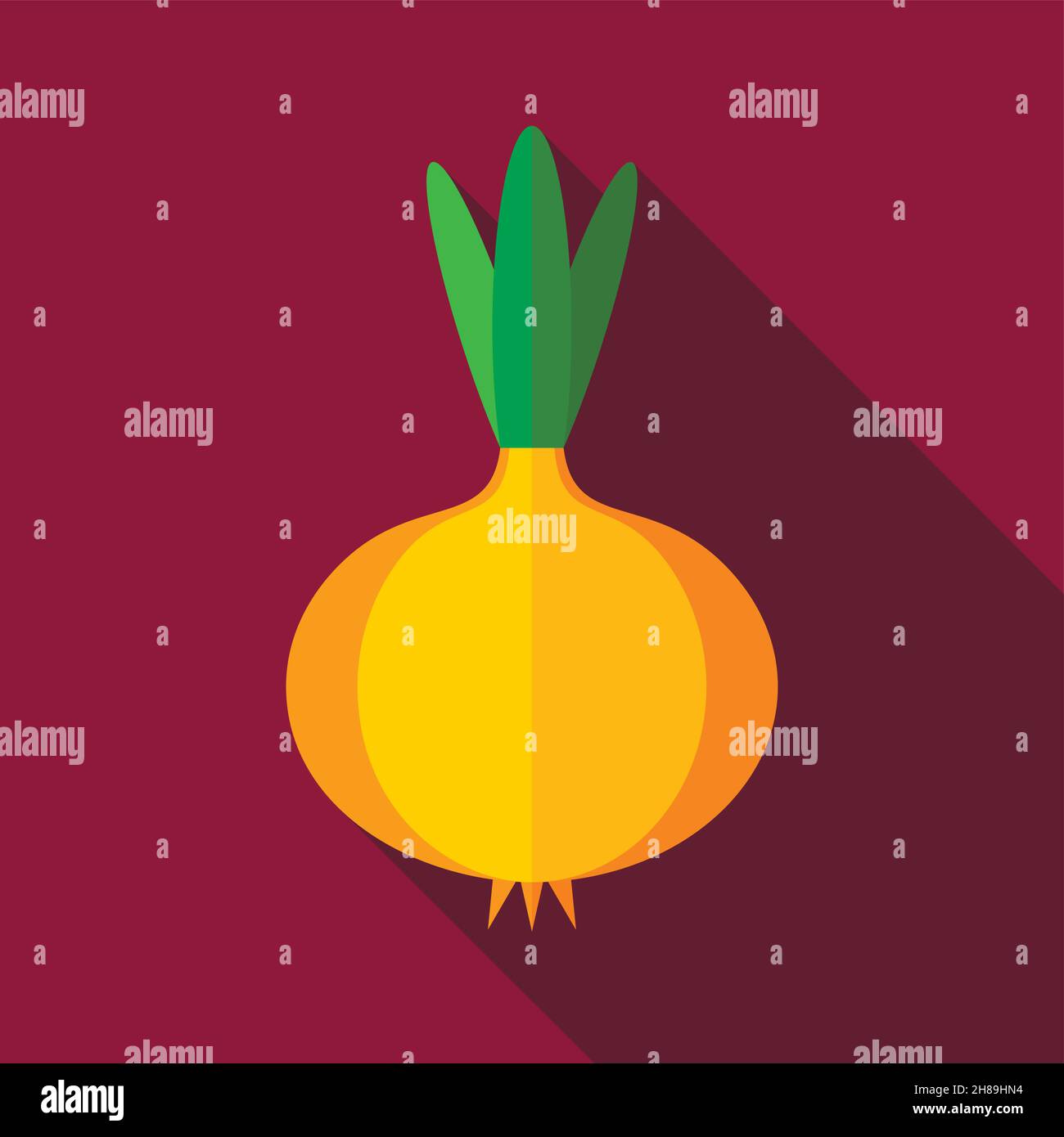 Onion flat icon. Vegetable vector illustration eps 10 Stock Vector ...