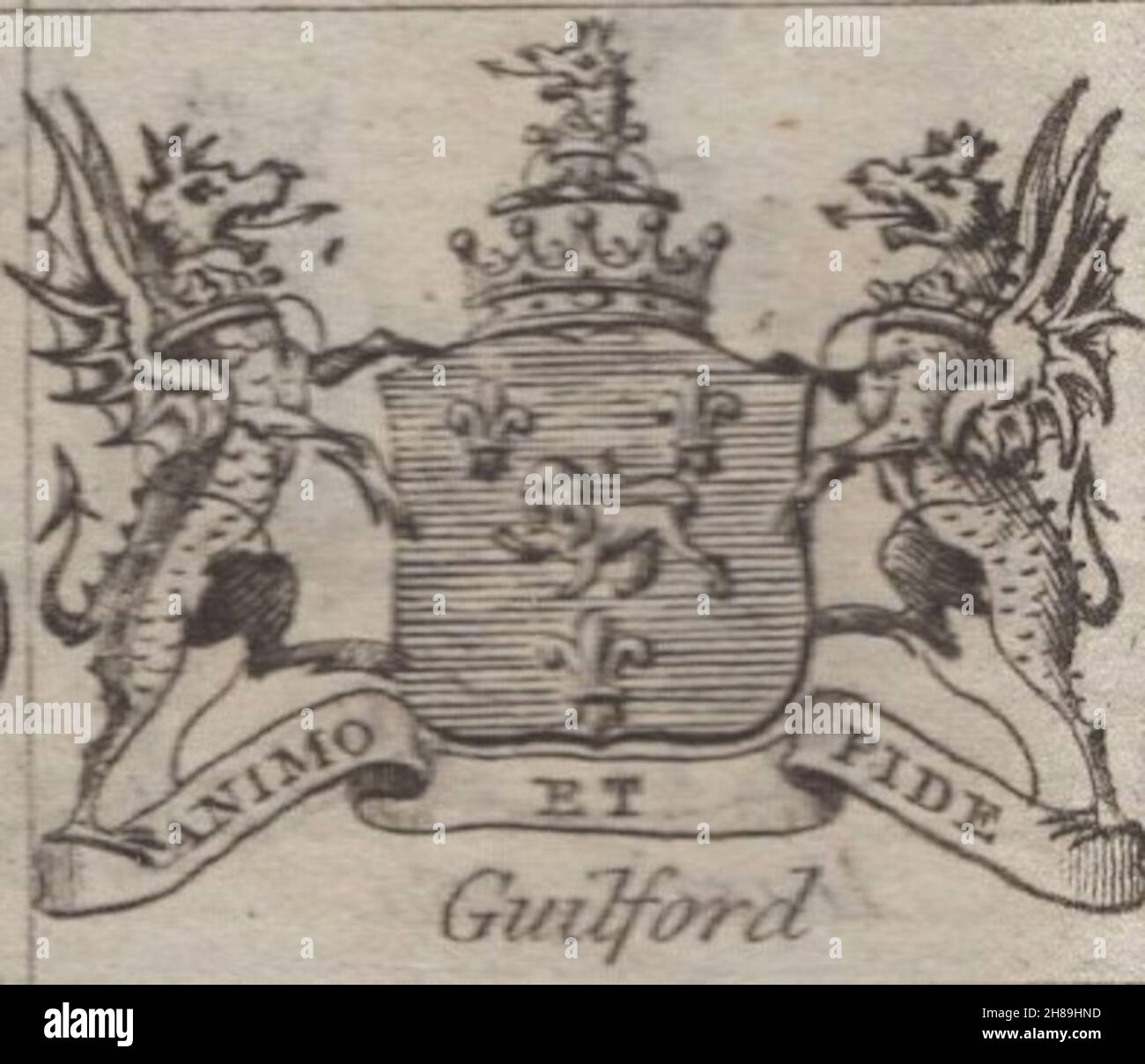 Animo et fide hi-res stock photography and images - Alamy