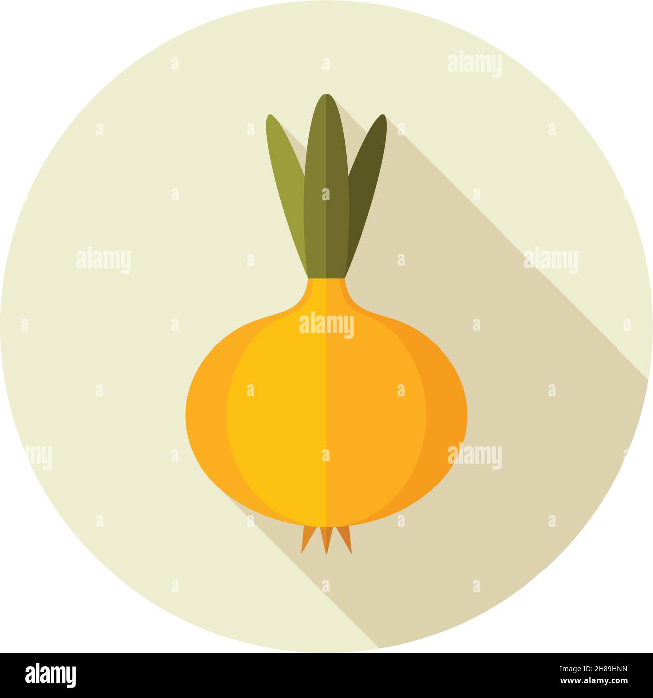 Onion flat icon. Vegetable vector illustration eps 10 Stock Vector ...