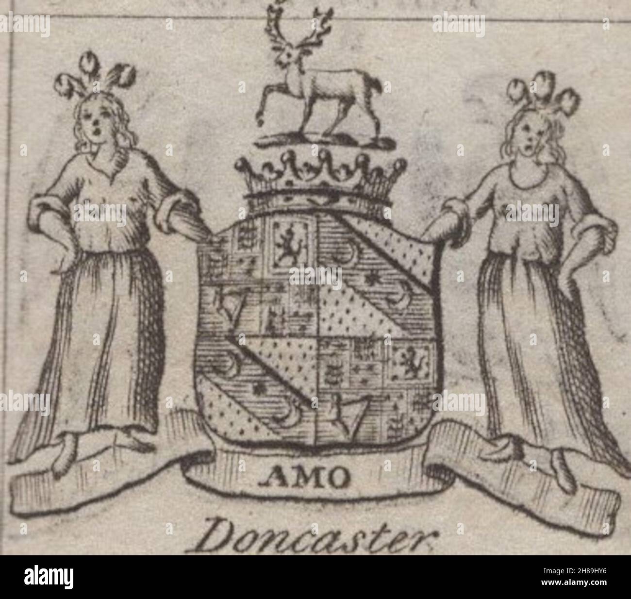 Doncaster coat of arms hi-res stock photography and images - Alamy