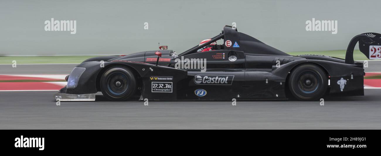 BARCELONA, SPAIN - Oct 09, 2021: The V de V Endurance Series 2016 ...