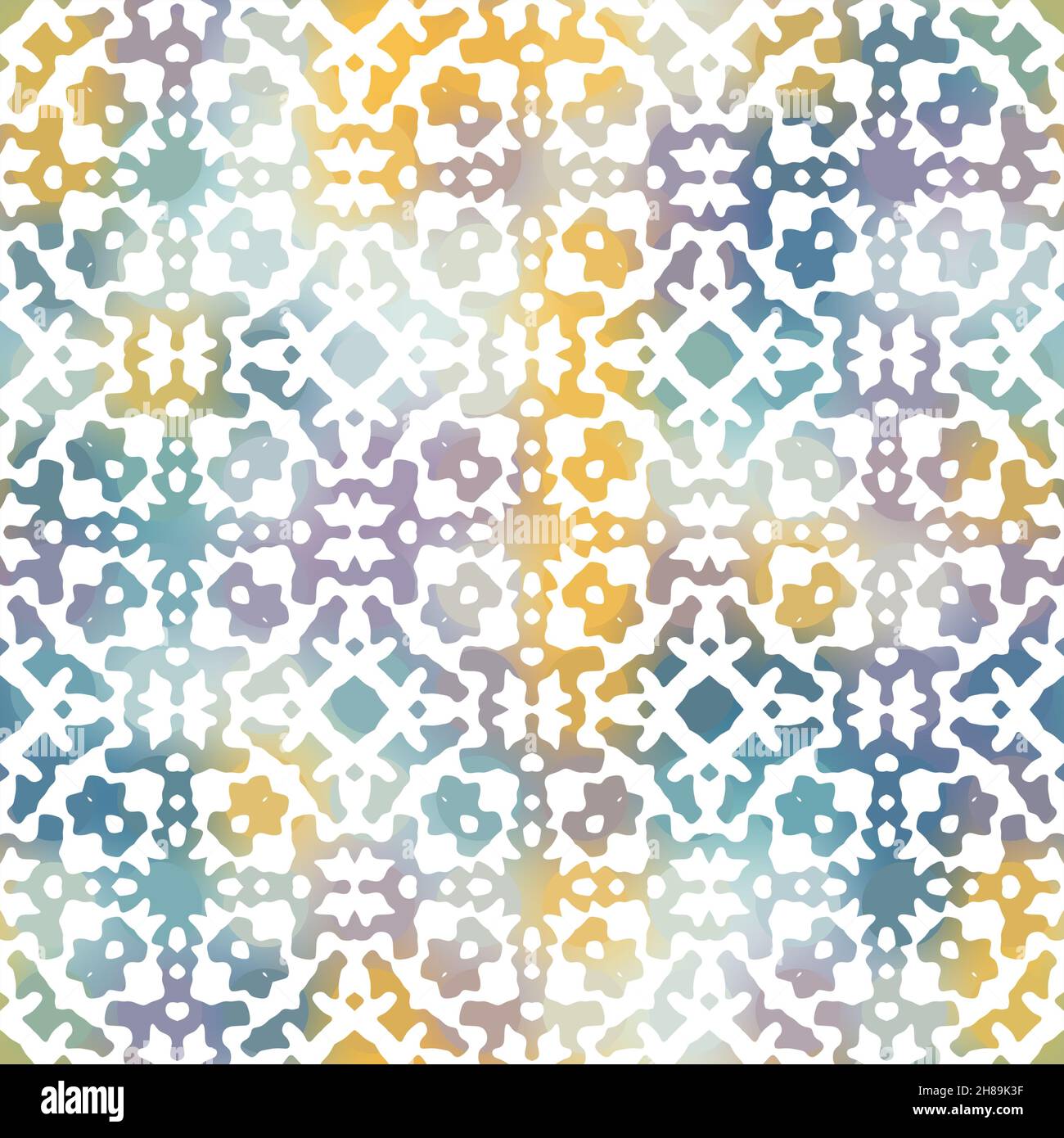 Seamless white on color interior wall tile style surface pattern design ...