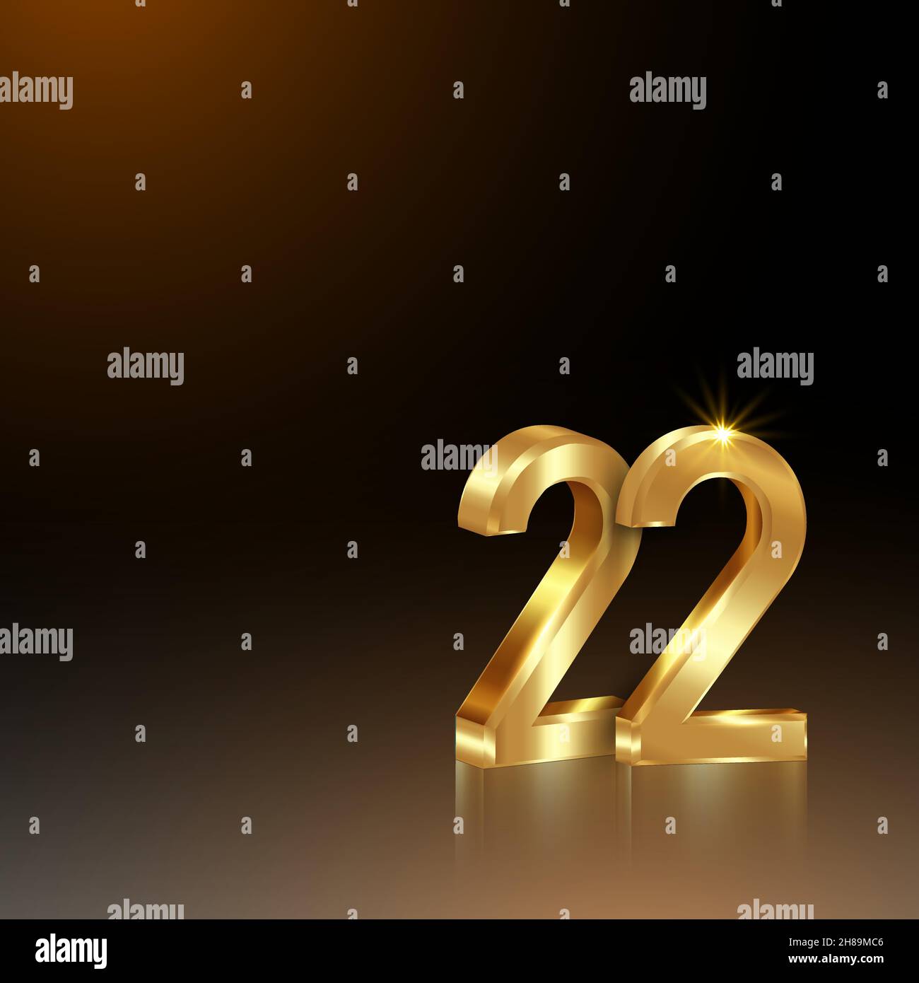 Happy birthday logo sign golden hi-res stock photography and images - Alamy